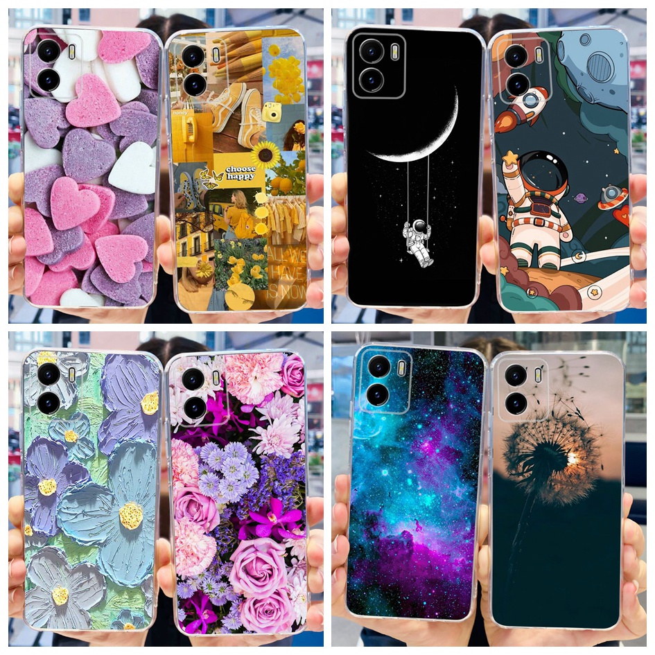 Fashion Clear Soft Phone Case for Vivo Y15S Y15A Y15C Y01A Y01 V2166 ...
