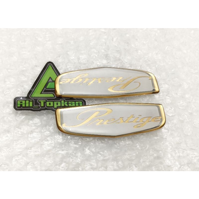 A Pair Of Prestige PCX ADV Vario Beat Embossed Sticker Emblems | Shopee ...