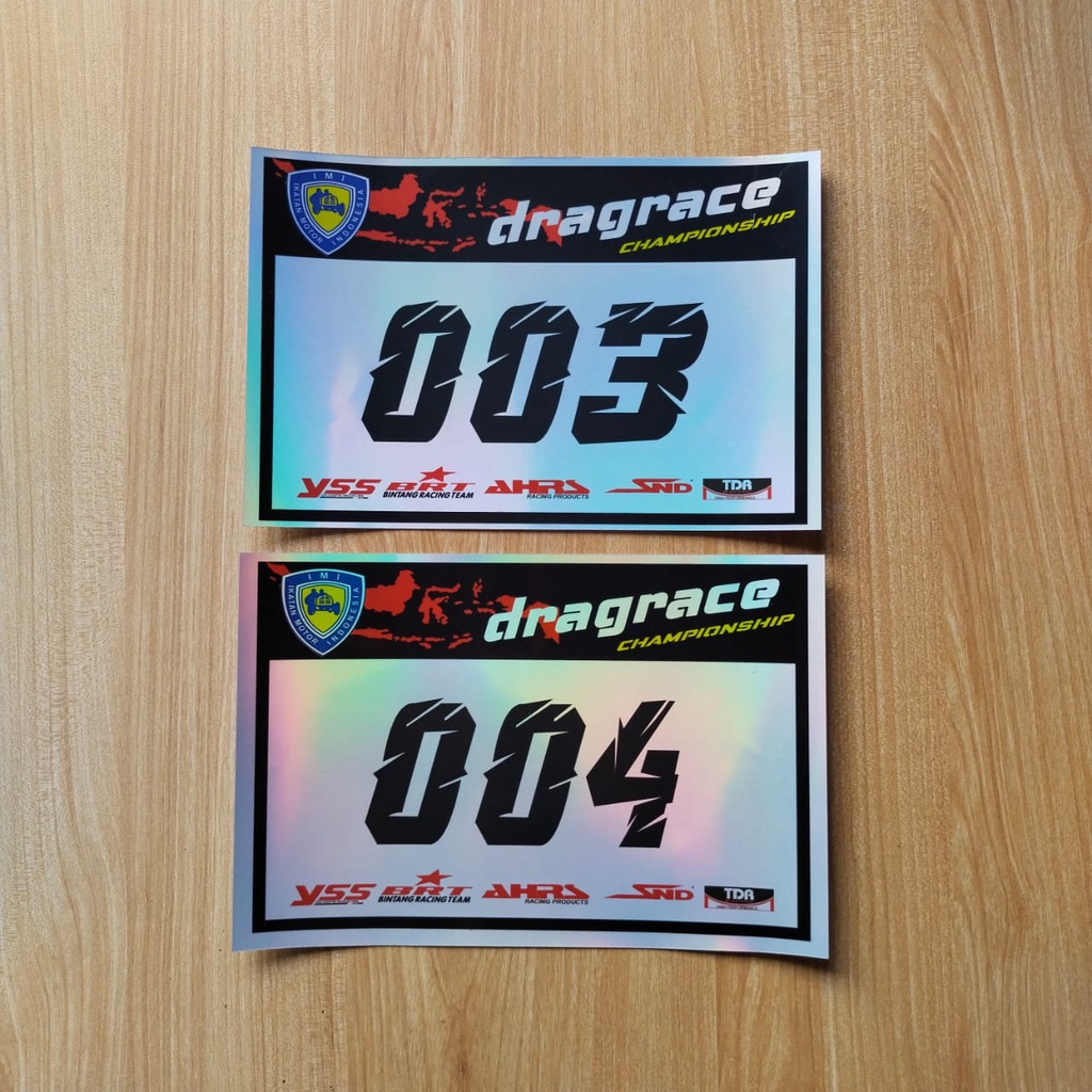 Drag RACE road RACE number motorbike stickers can be CASTOM NUMBERS ...