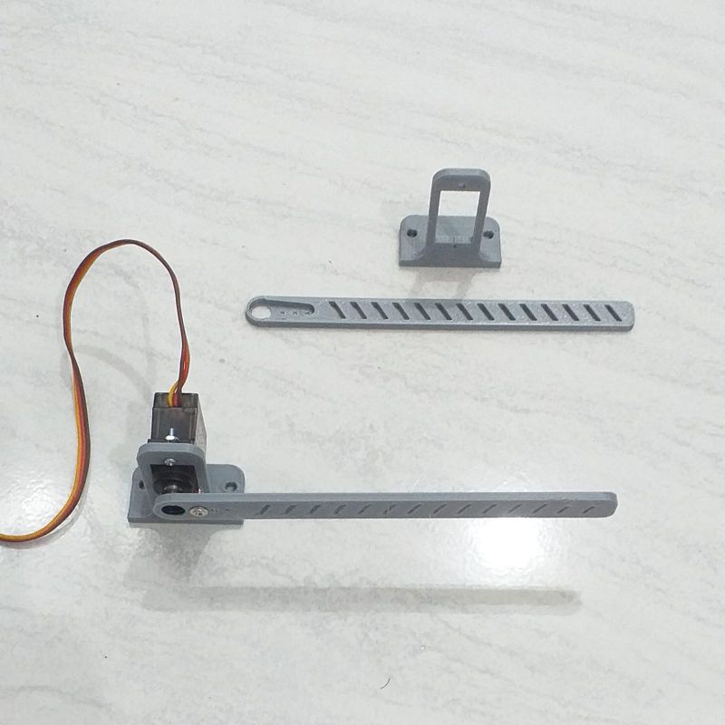 Simulation of automatic gateway for Arduino servo train parking gate ...
