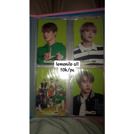 Sell PHOTOCARD LEMONILO X NCT DREAM JENO, JAEMIN, Dannisg | Shopee ...