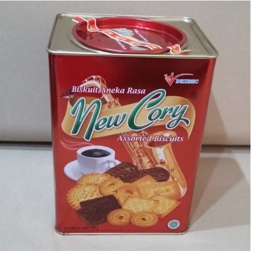 New Cory Assorted Biscuits Canned 400gr/800gr-New Cory Biscuits Canned ...