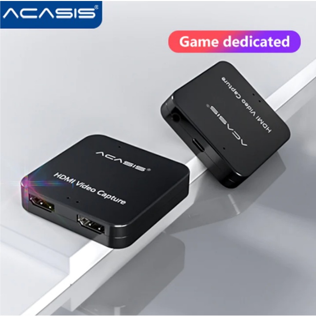 Video Capture HDMI USB ACASIS 4K HD Capture Card USB Type C Audio Loop ...