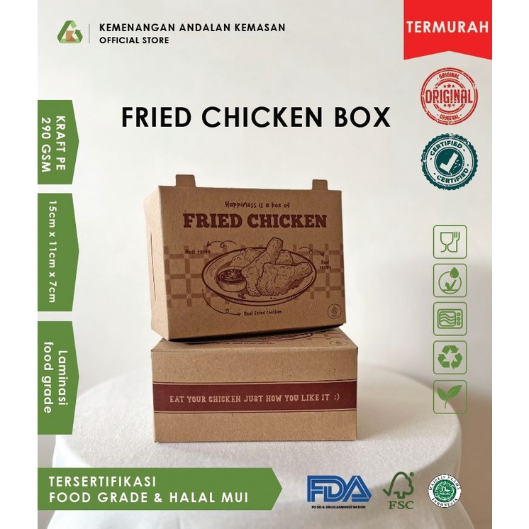 Snack Box Design/ Fried Chicken Box / Fried Chicken Box / Snack Box ...