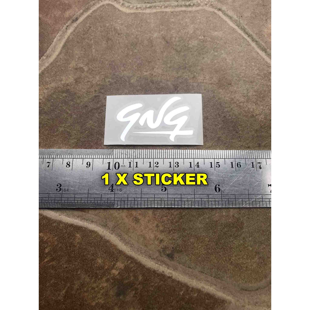 Gng Giulio Negrini Guitars Logo Sticker Headstock Guitar Model Superstrat Stratocaster Electric ...