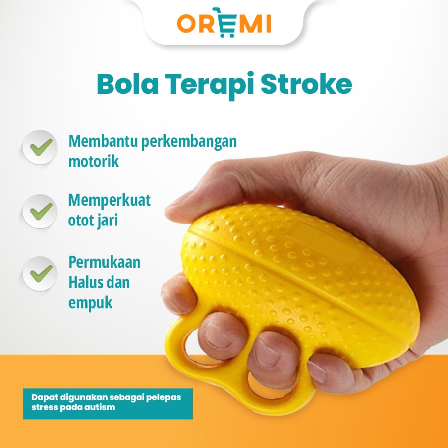 Hand Therapy Ball Hemiplegia Stroke Exercise Ball Motor Strength Hand ...