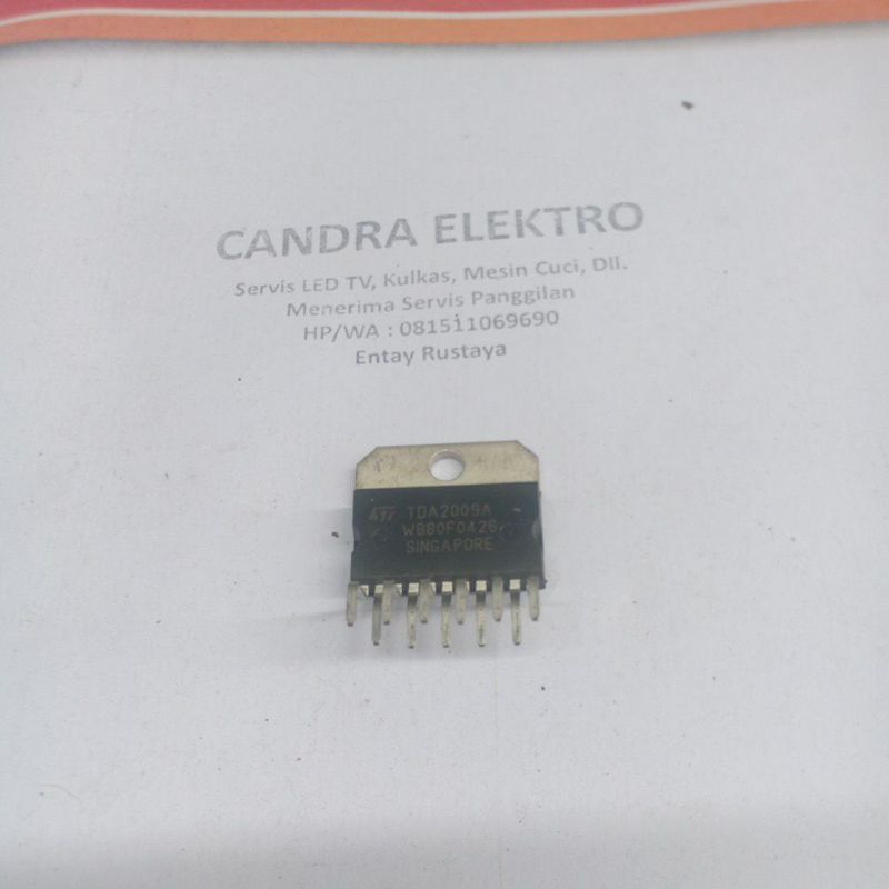 Audio IC amplifier IC TDA 2009A | Shopee Philippines