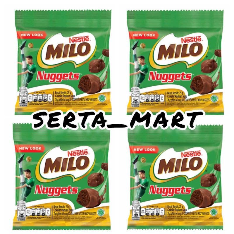 Nestle Milo Chocolate Nuggets 25gr - Milo Chocolate Nuggets 25gr ...