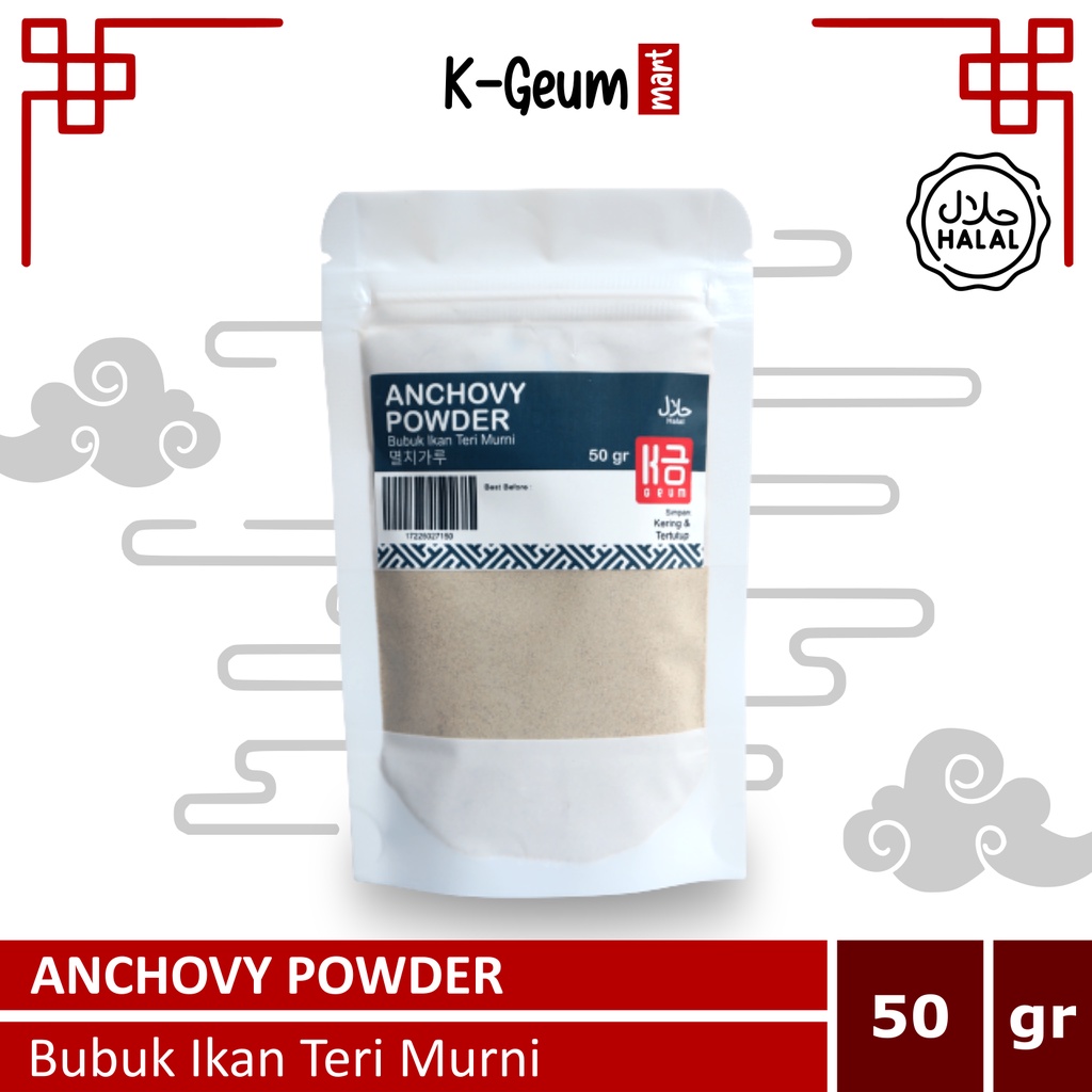 Anchovy Powder Korea Pure Halal Korean Anchovy Powder 50 grams | Shopee ...