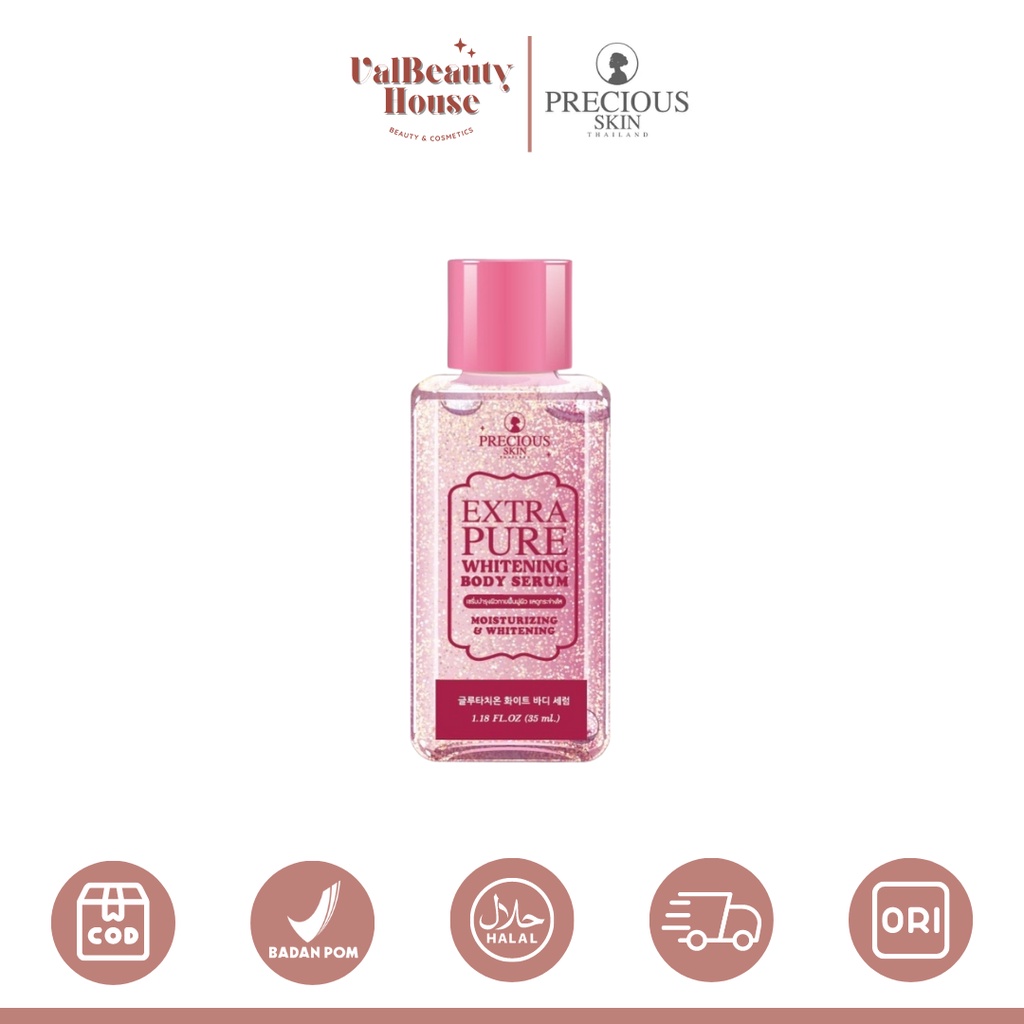 Precious Skin - Extra Pure Brightening & Whitening Body Serum - SPF 30 ...