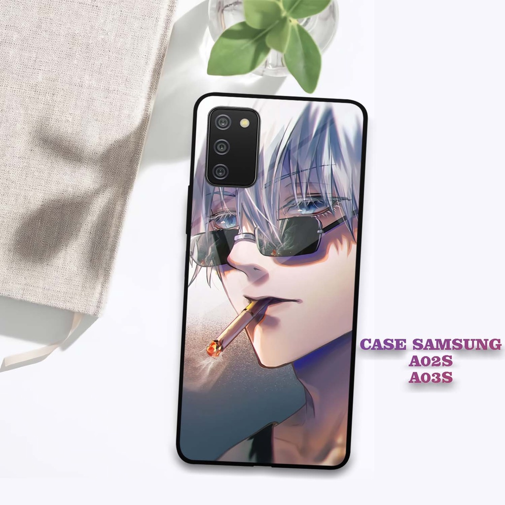 HP Samsung A02S Glossy Case | A03s |Cs44| Pic HD Casing Glitter ...