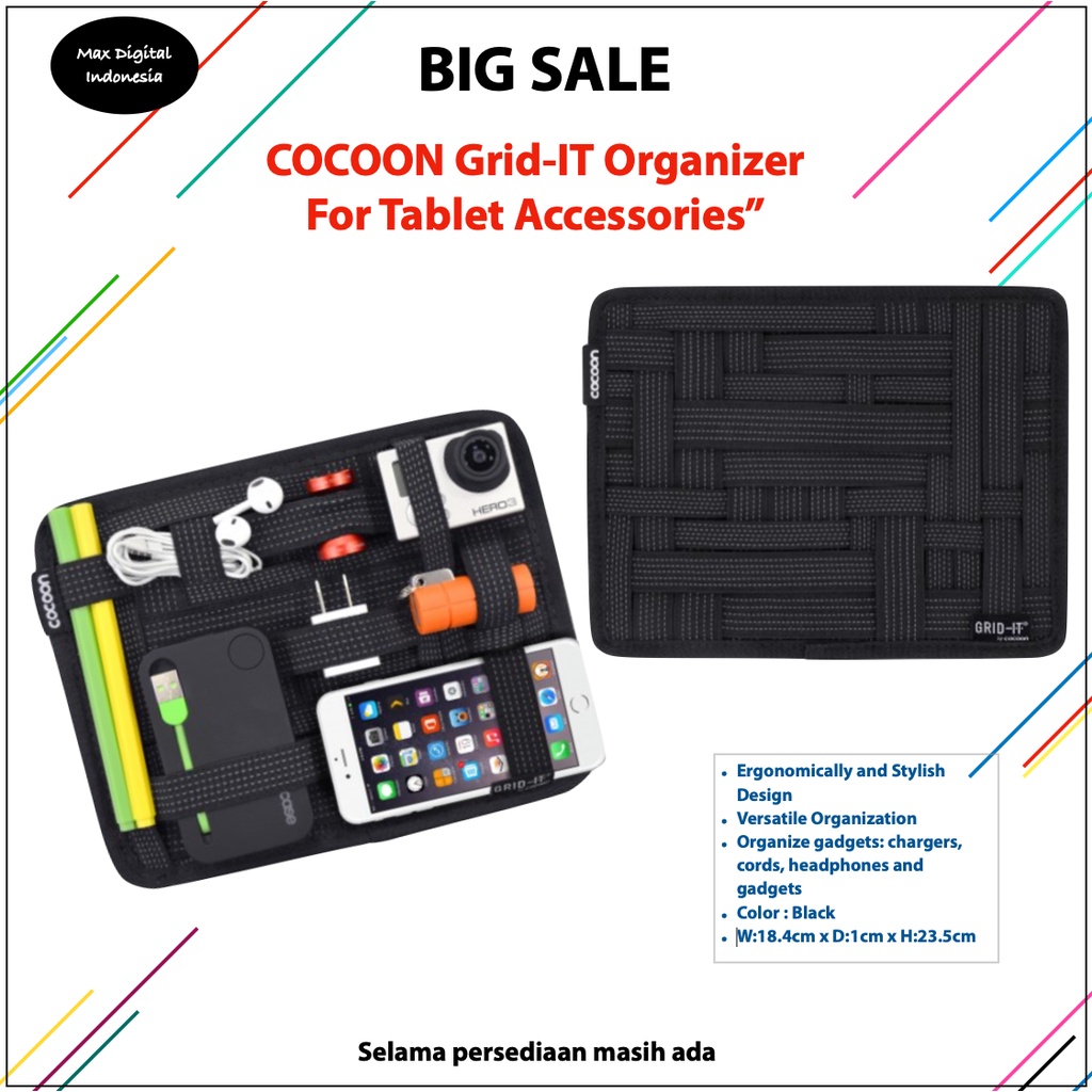 Cocoon Grid IT Organizer for Accessories - Small | Shopee Philippines