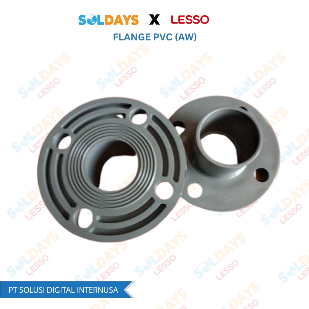 Lesso 2-inch PVC Flange/2-inch PVC Flange/PVC Pipe Fittings | Shopee ...