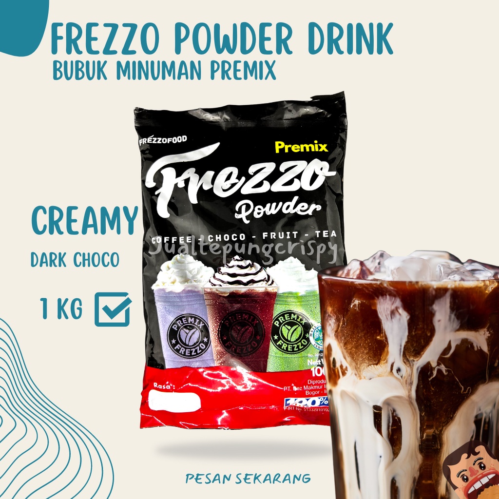 Frezzo Creamy Dark Choco Flavored Drink Powder / Creamy Dark Choco ...