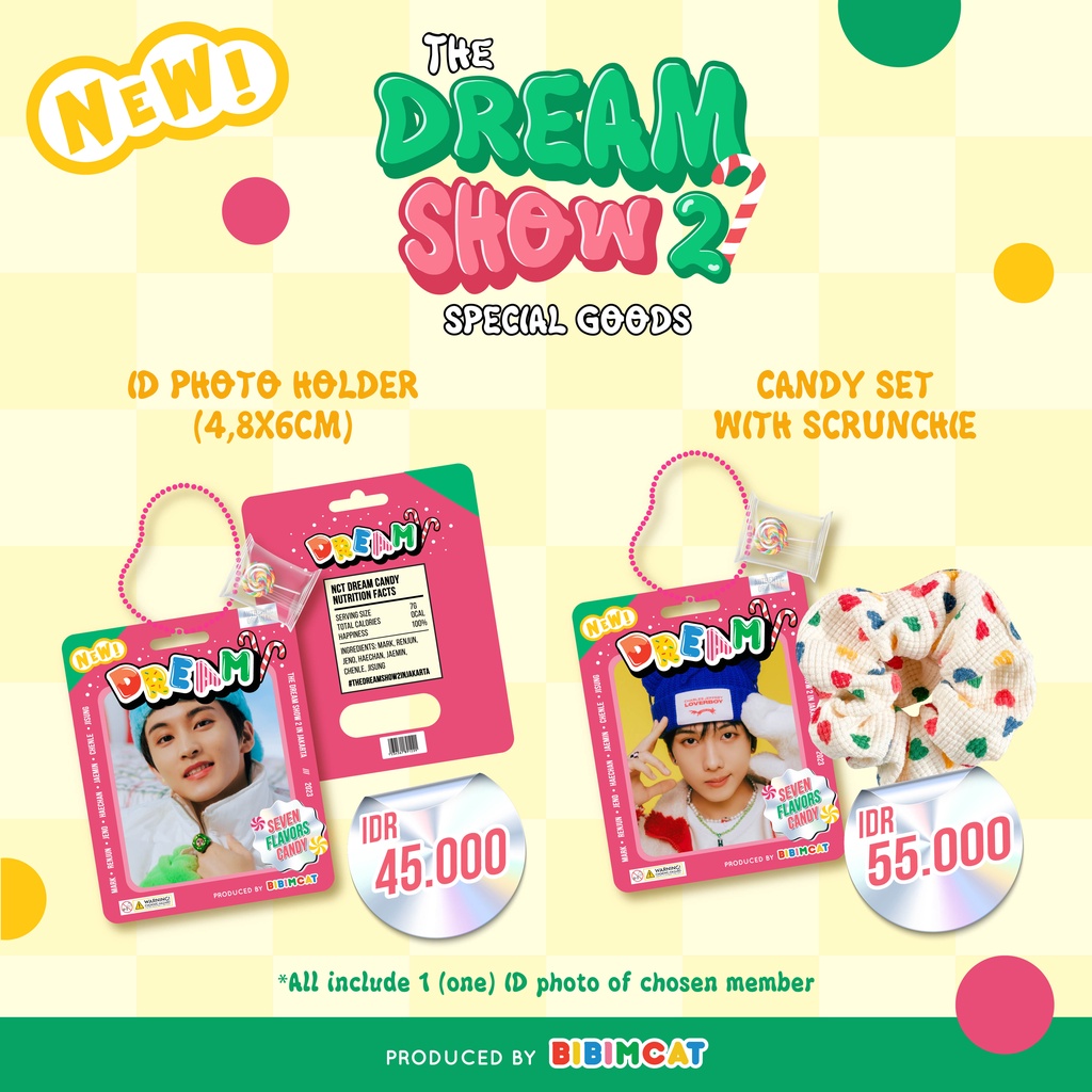 Nct Dream Candy ID Photo Holder The Dream Show 2 | Shopee Philippines