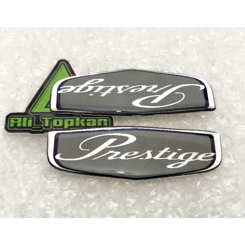 A Pair Of Prestige PCX ADV Vario Beat Embossed Sticker Emblems | Shopee ...