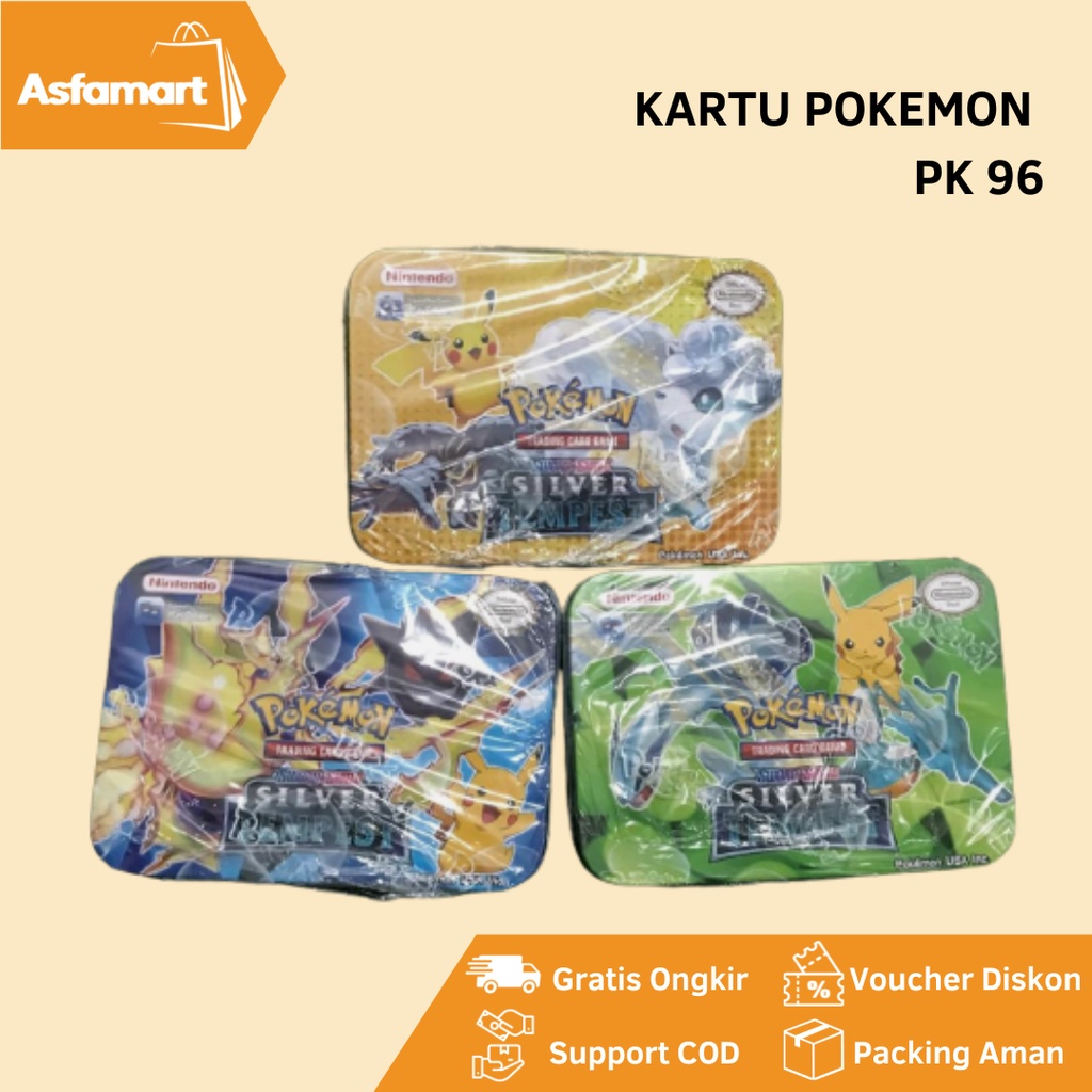 Pokemon Card Pk 96 Cans Packaging | Shopee Philippines