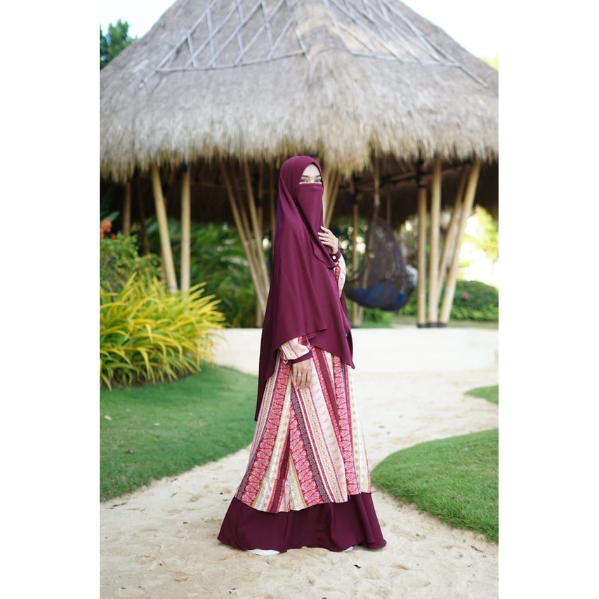 Syari Gamis Hijab set Mumtaz Hijab Gamis Set | Shopee Philippines