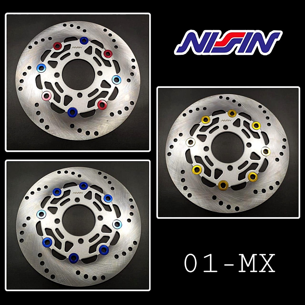 Nissin Front Disc Disc Disc Uk 220MM Bolt Hole Disc 4 BEAT MIO ...