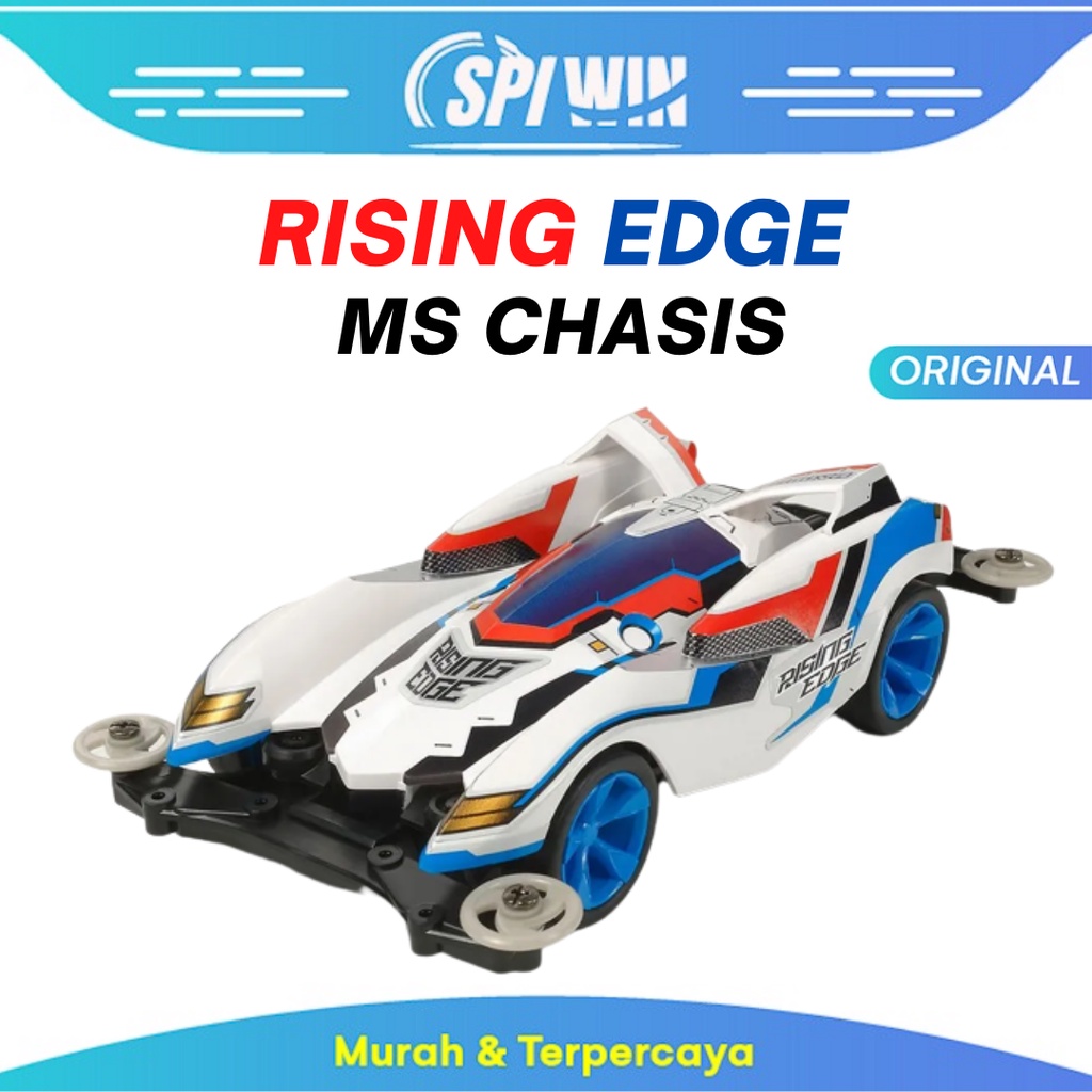 Tamiya Original Rising Edge Mini 4WD MS Chassis Medium Wheels | Shopee ...