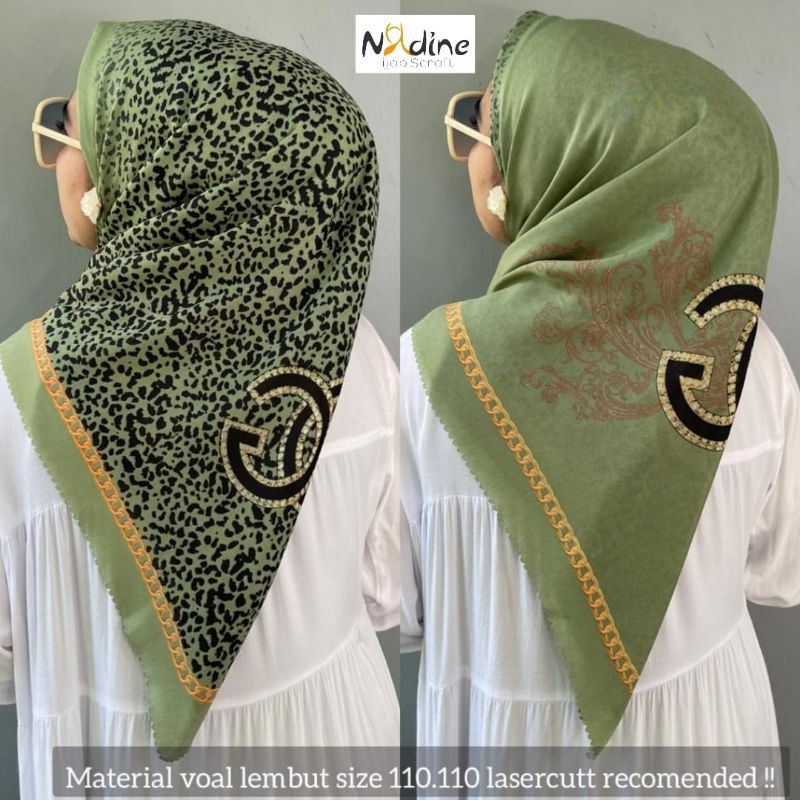 Gg Leaf Super Premium Rectangular Hijab | Shopee Philippines