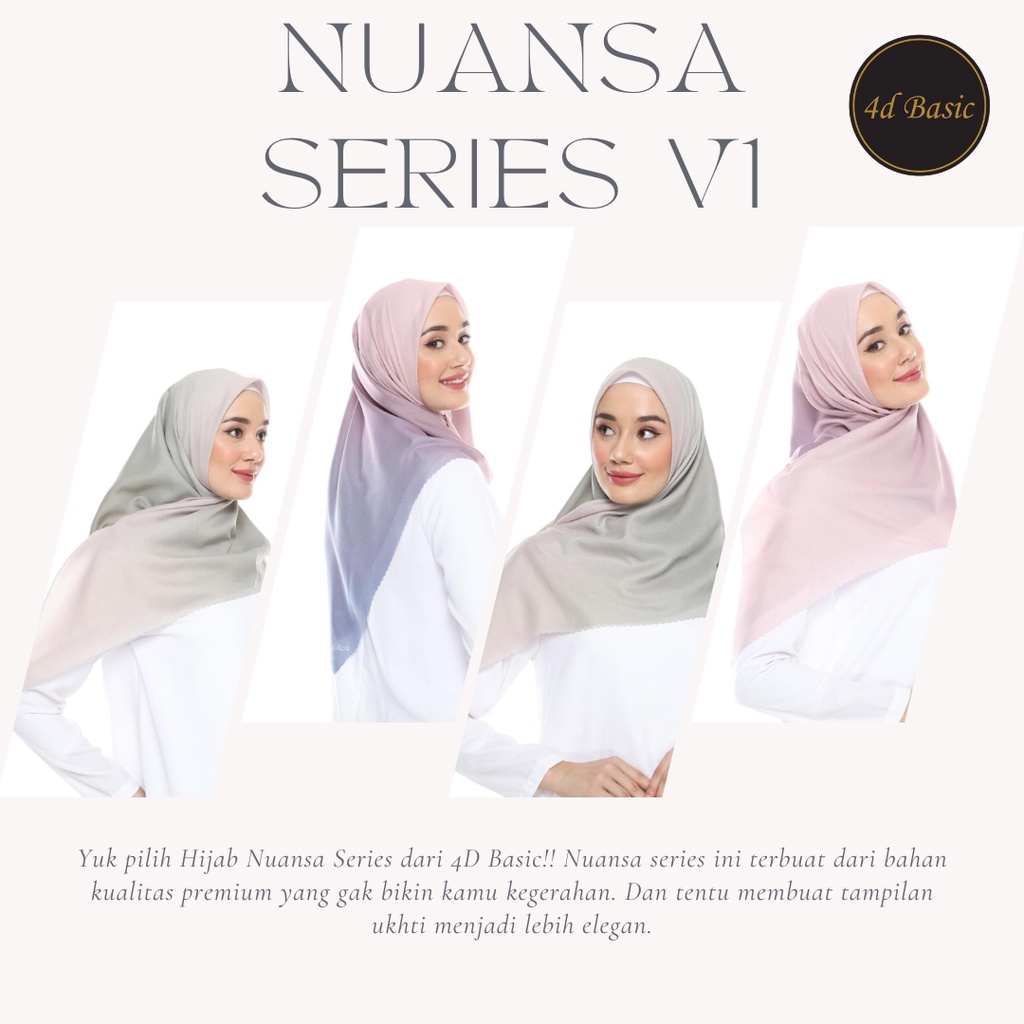 Hijab Square Nuance Series | Shopee Philippines