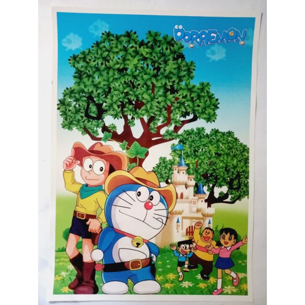 Doraemon POSTER JUMBO Size 70cm X 50cm | Shopee Philippines
