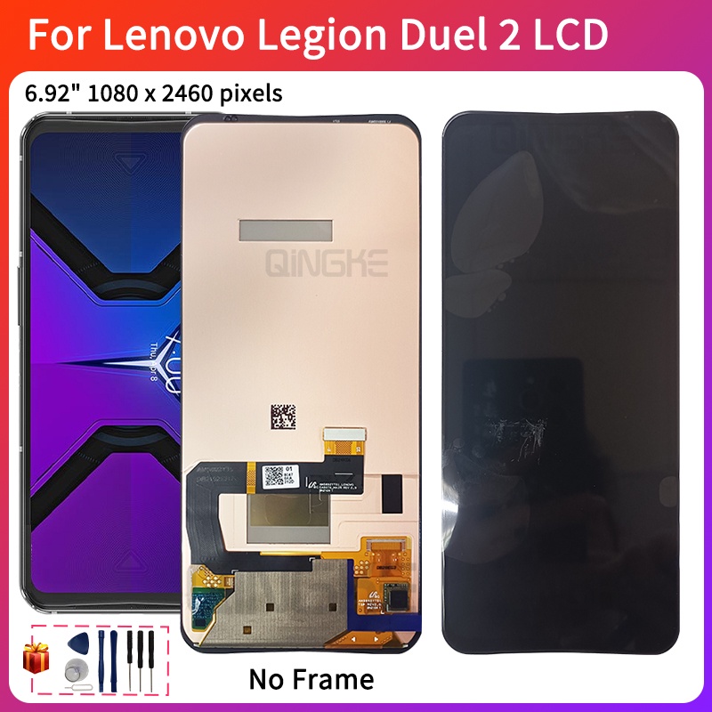 For Lenovo Legion Duel 2 LCD Display Screen Frame Touch Panel Digitizer ...