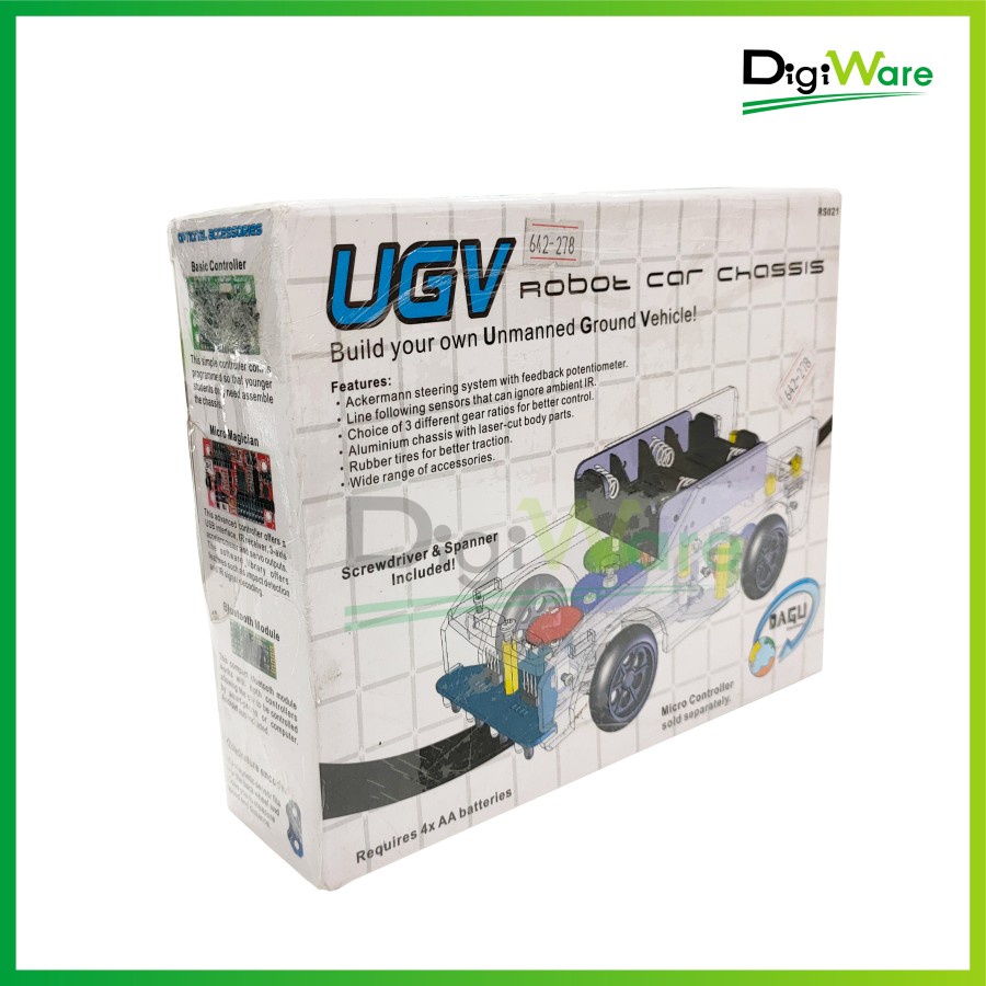 Chassis Robot Line Follower Car UGV Car | Shopee Philippines