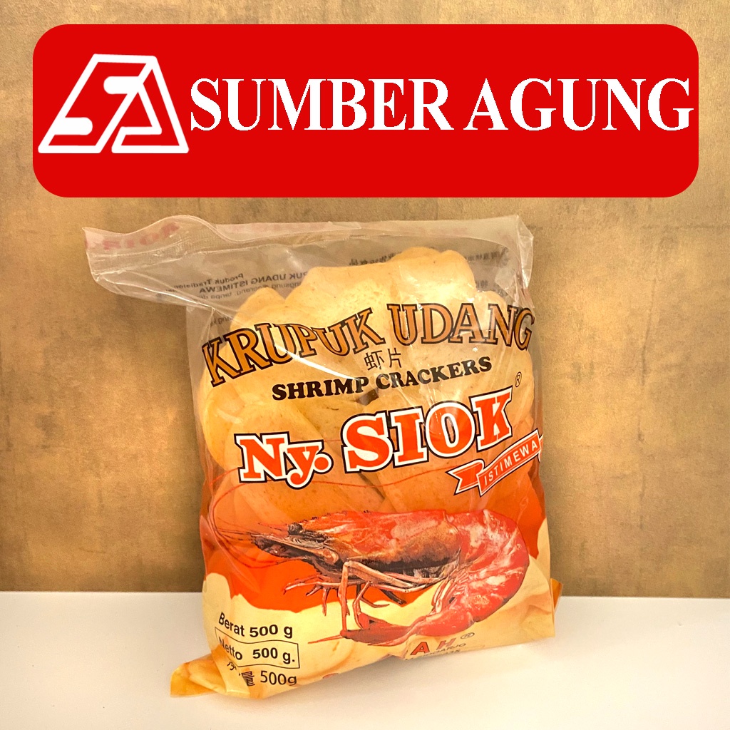 Ny Shrimp Crackers/Crackers. Siok Oval 500gr | Shopee Philippines