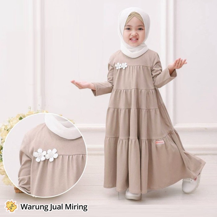 Children's Gamis Princess Children's Gamis 3-12 Years Muslim Clothes ...