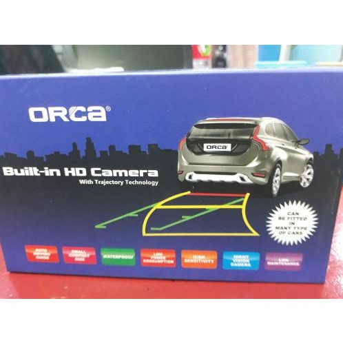 Orca HD VISION REVERSE CAMERA LINE CAN BE LEFT AND RIGHT | Shopee ...