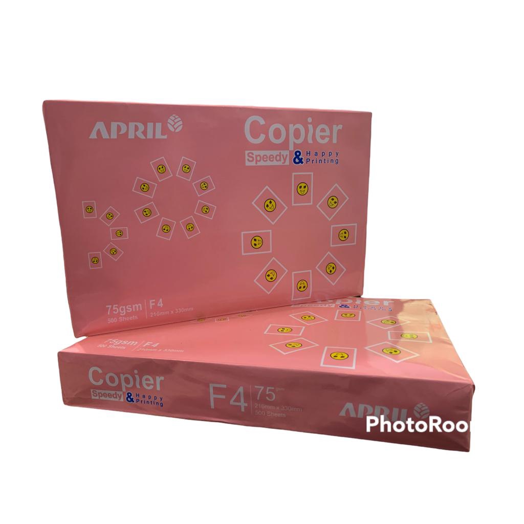 Hvs copier f4 Paper 1 Ream 75 gsm (216Mm x 330mm) 500 sheets | Shopee ...