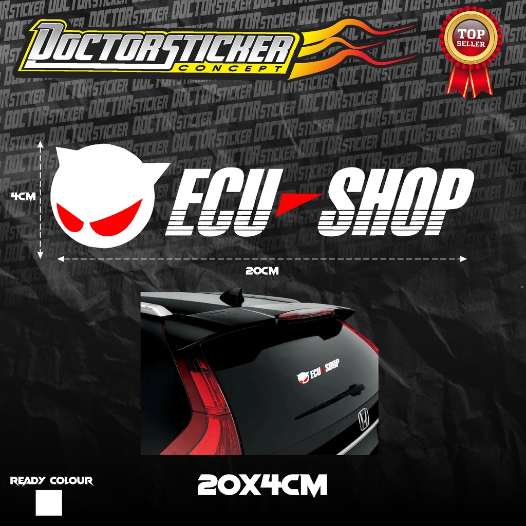 Sticker Cutting Ecu Shop Racing Car | Shopee Philippines