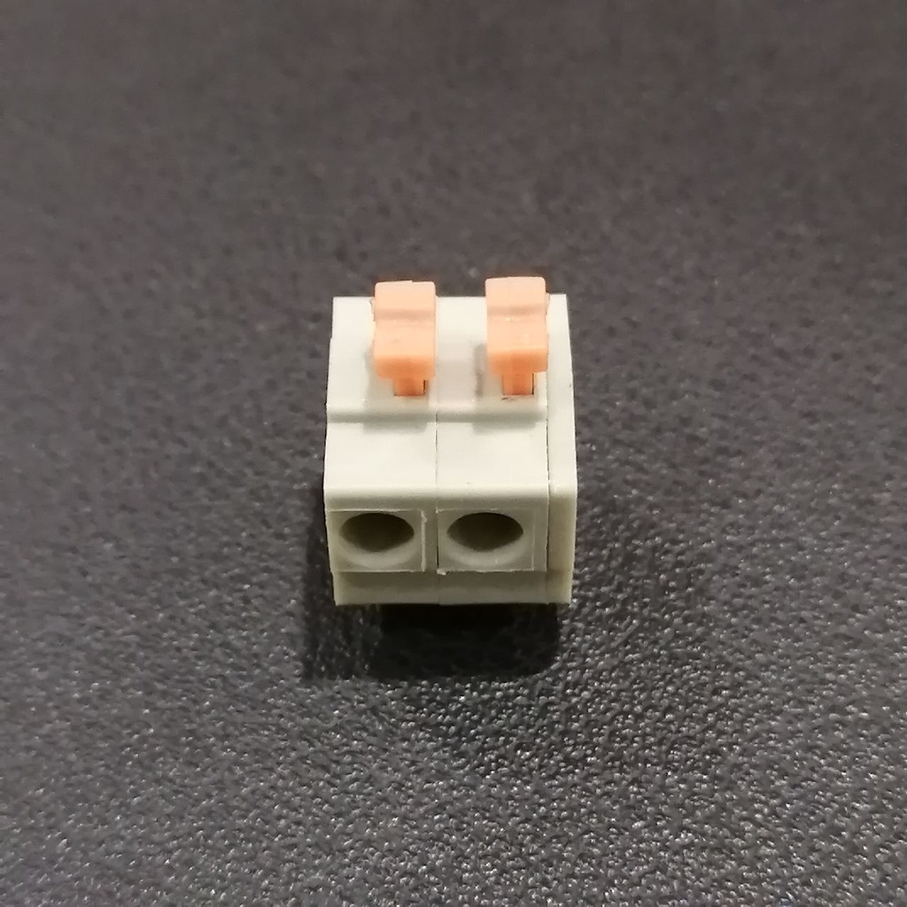Stackable Push Button Terminal Block 2 pin Pitch 5.0mm | Shopee Philippines