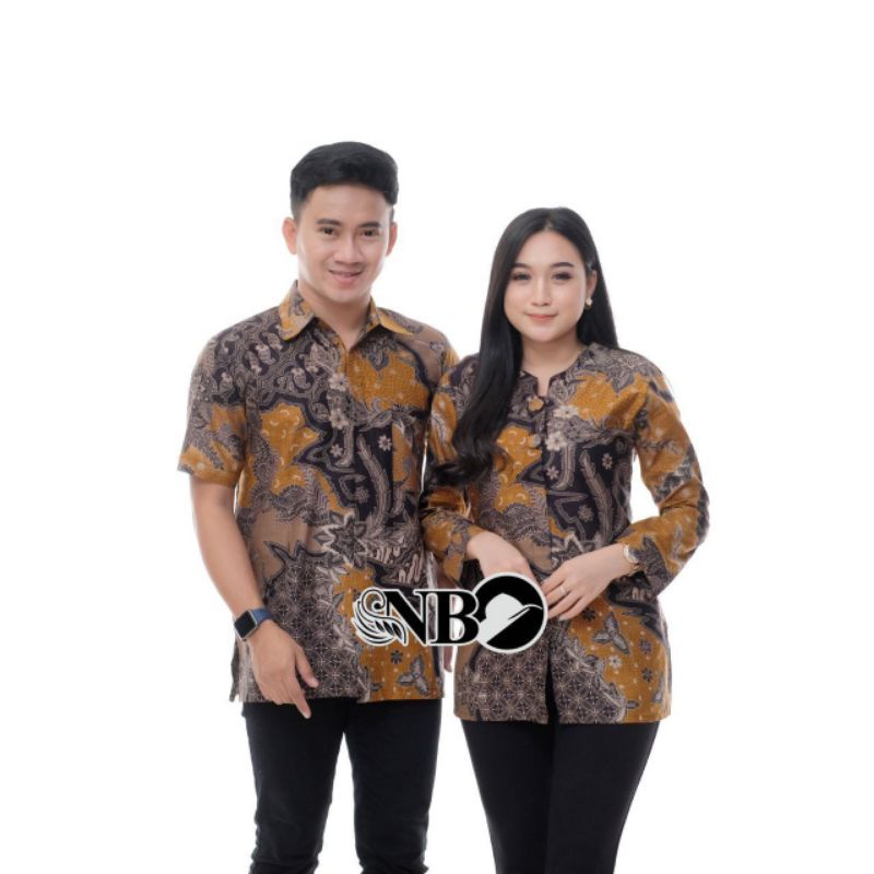 Batik couple batik Button Top batik couple batik pekalongan batik Work ...