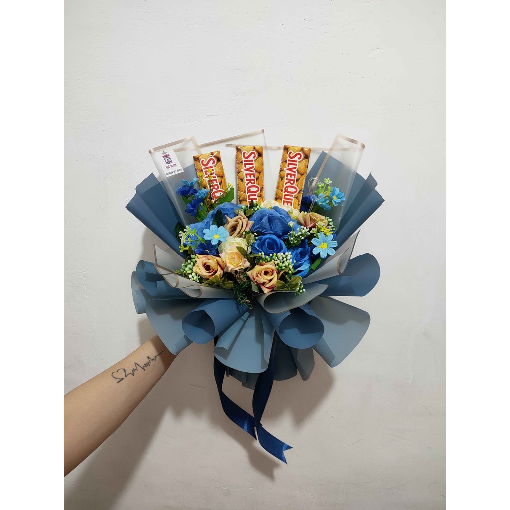 Flower Bucket (Invitation Bucket/-Graduation Bucket/Free Greeting Card ...