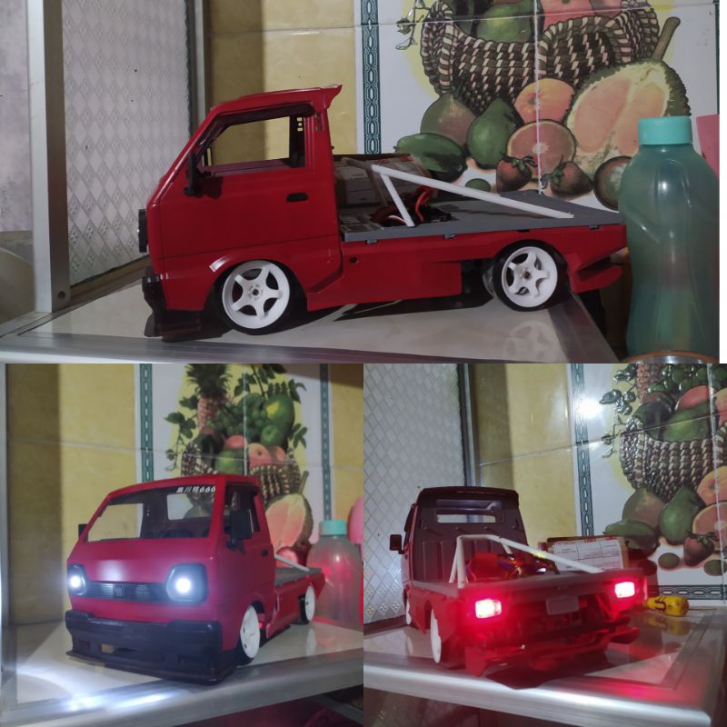 Chassis body kit wpl d12 upgraded modification | Shopee Philippines