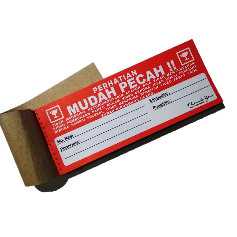 Receipt Notes For Fragile Items | Unboxing Receipt Note | Note Receipt ...