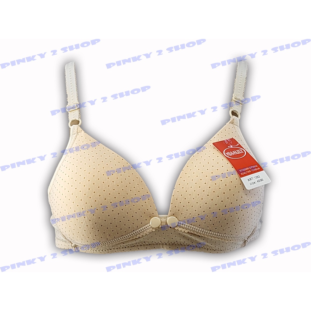 Asi BRA THIN FOAM BREASTFEEDING BRA WITH SPOTTED MOTIF CUP B SIZE 38 ...