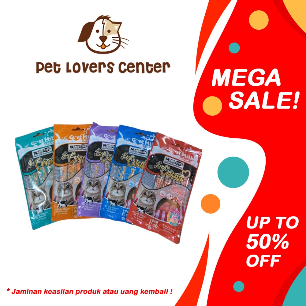 Markotops La Creme - Creamy Liquid Cat Snack With Goat Milk | Shopee ...