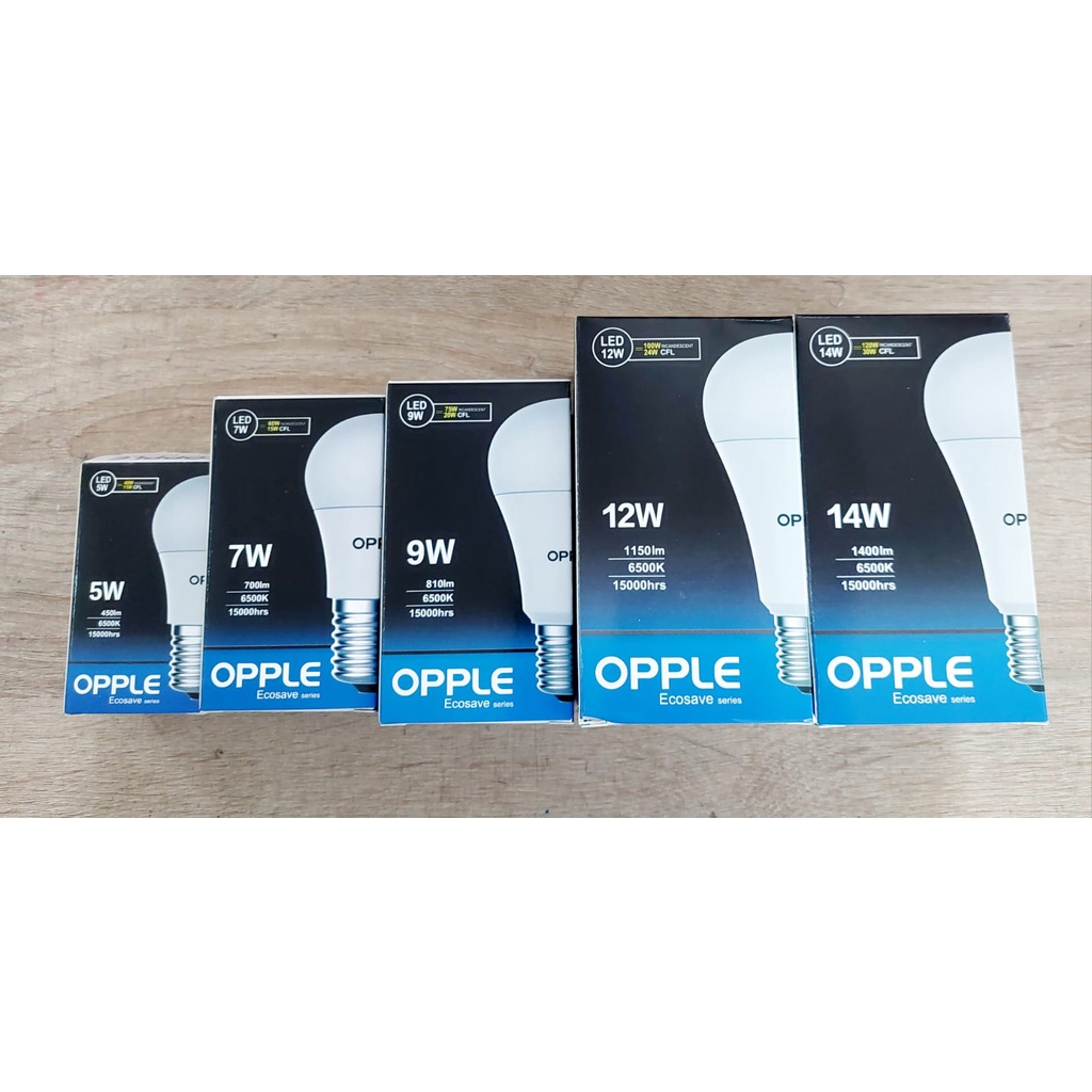 Ecosave 5W Opple LED | 7W | 9W | 12W | 14W | Shopee Philippines