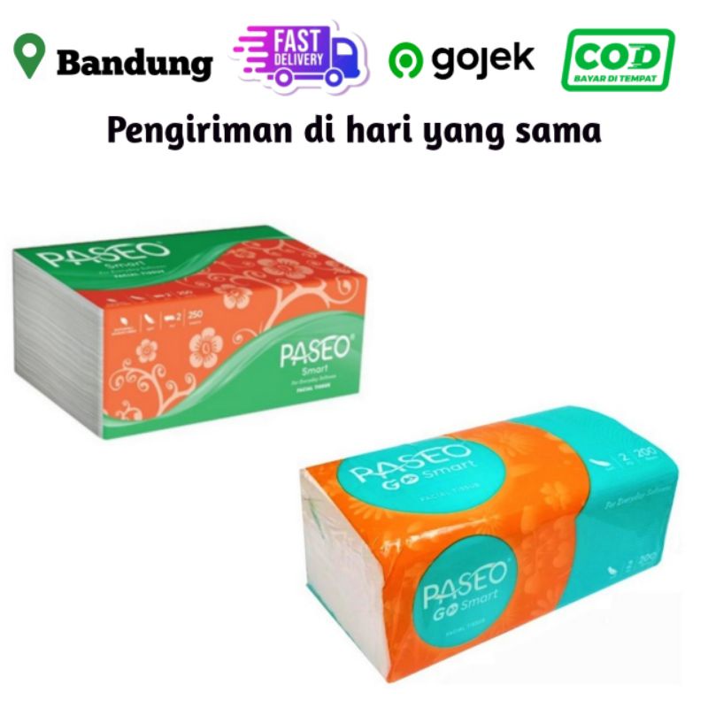 Paseo Go Smart Facial Tissue 250 200 Sheets 300 200 gr | Shopee Philippines