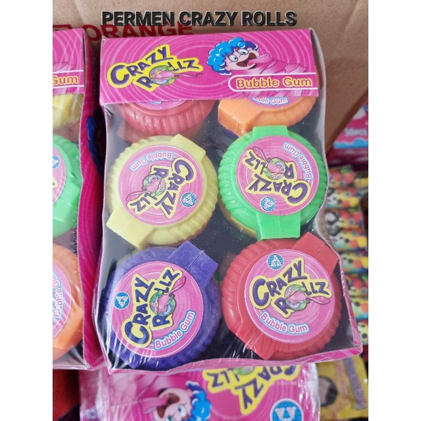 Crazy rolls bubble gum gum gum gum gum gum | Shopee Philippines