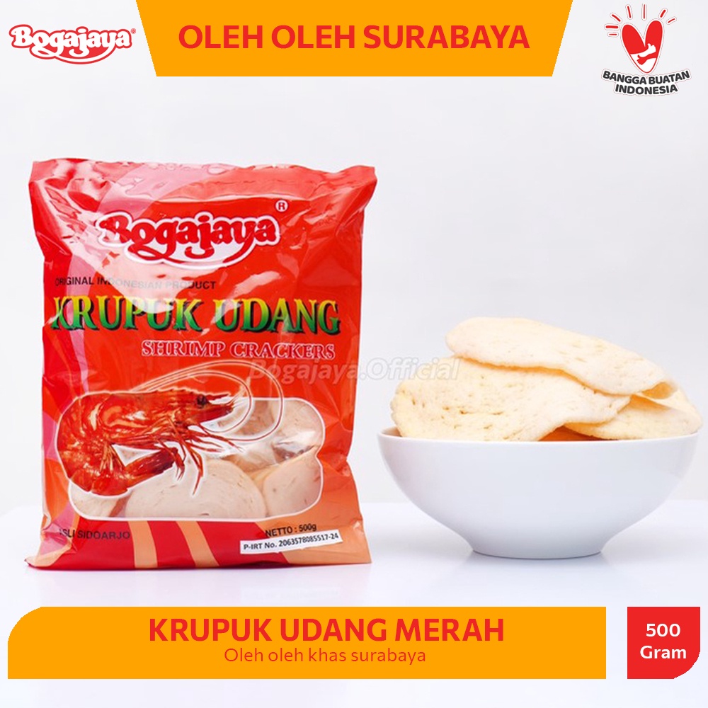 MERAH Red SHRIMP CRACKERS (AVAILABLE 3 VARIANTS) SURABAYA SPECIAL 500 ...