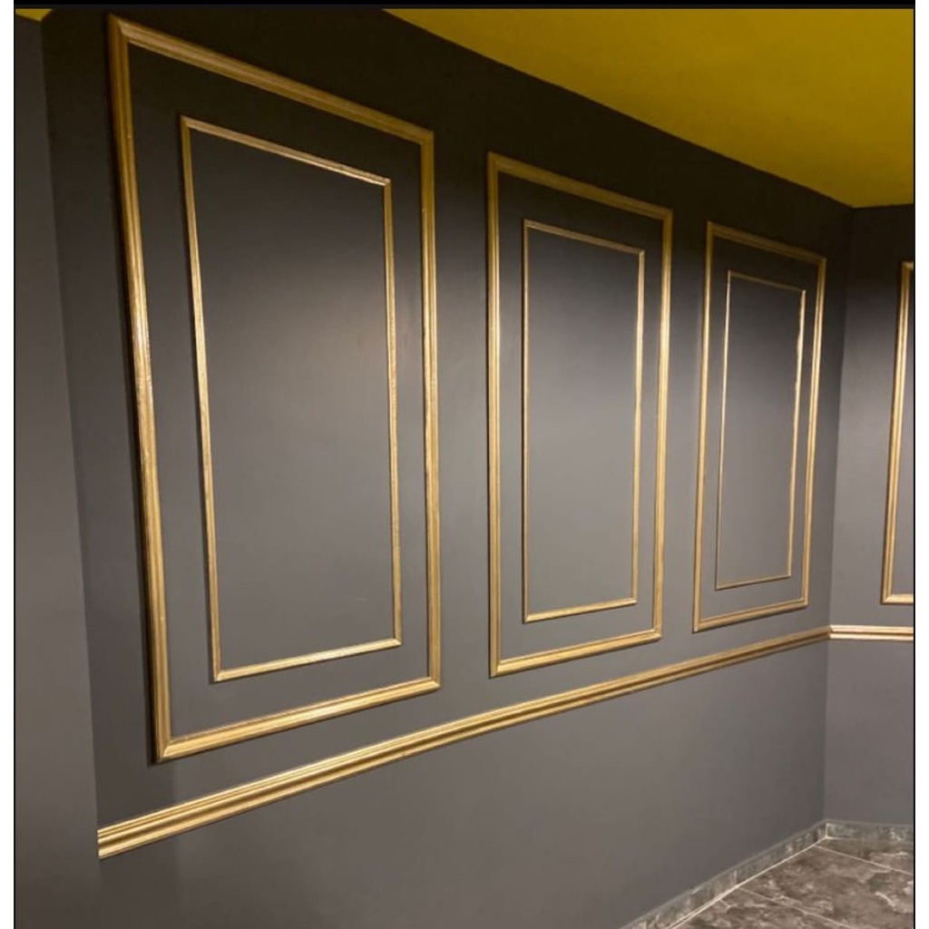 KAYU Wood Trim Wall Molding Molding Molding Wainscoting Wall Trim Wood ...
