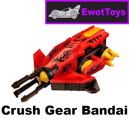 Crush Gear Bandai Cyclone Hawk (Red) - New | Shopee Philippines