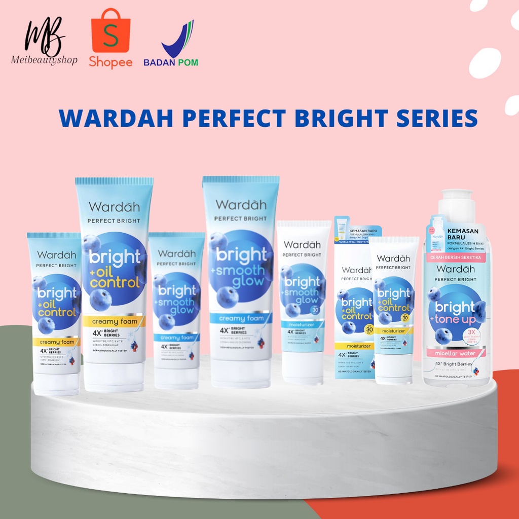 Wardah Perfect Bright Series Creamy Foam 100 Ml | Moisturizer | Peel Of ...