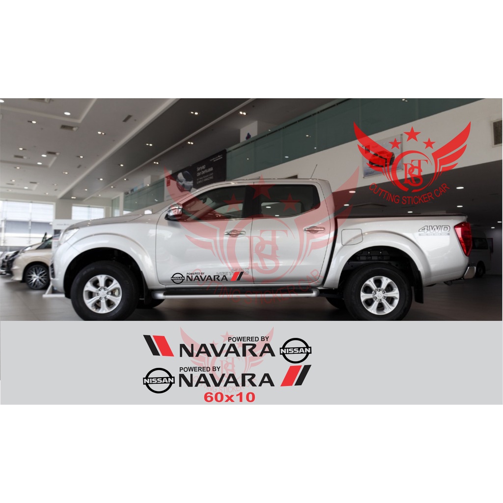 Navara Car sticker sticker powered by cutting sticker For nissan navara ...