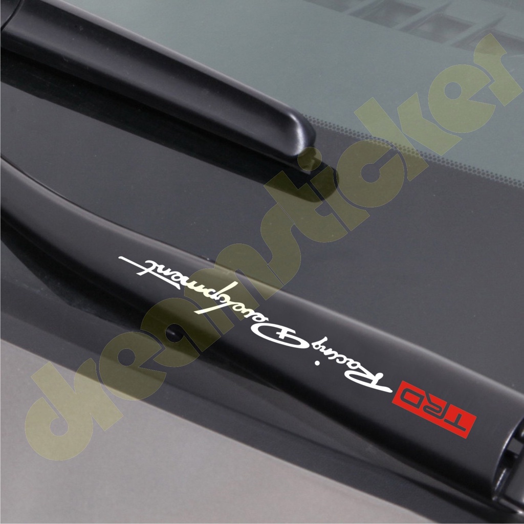 Trd Racing Depelopment Car Wiper Sticker | Shopee Philippines